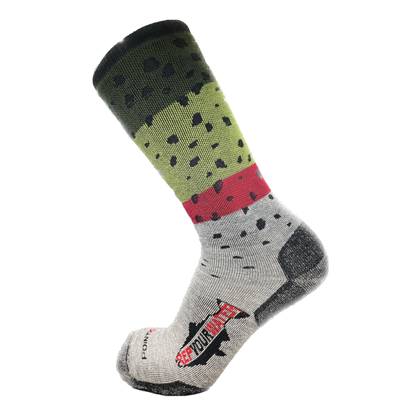 Trout Socks | Rainbow Trout – RepYourWater Wholesale